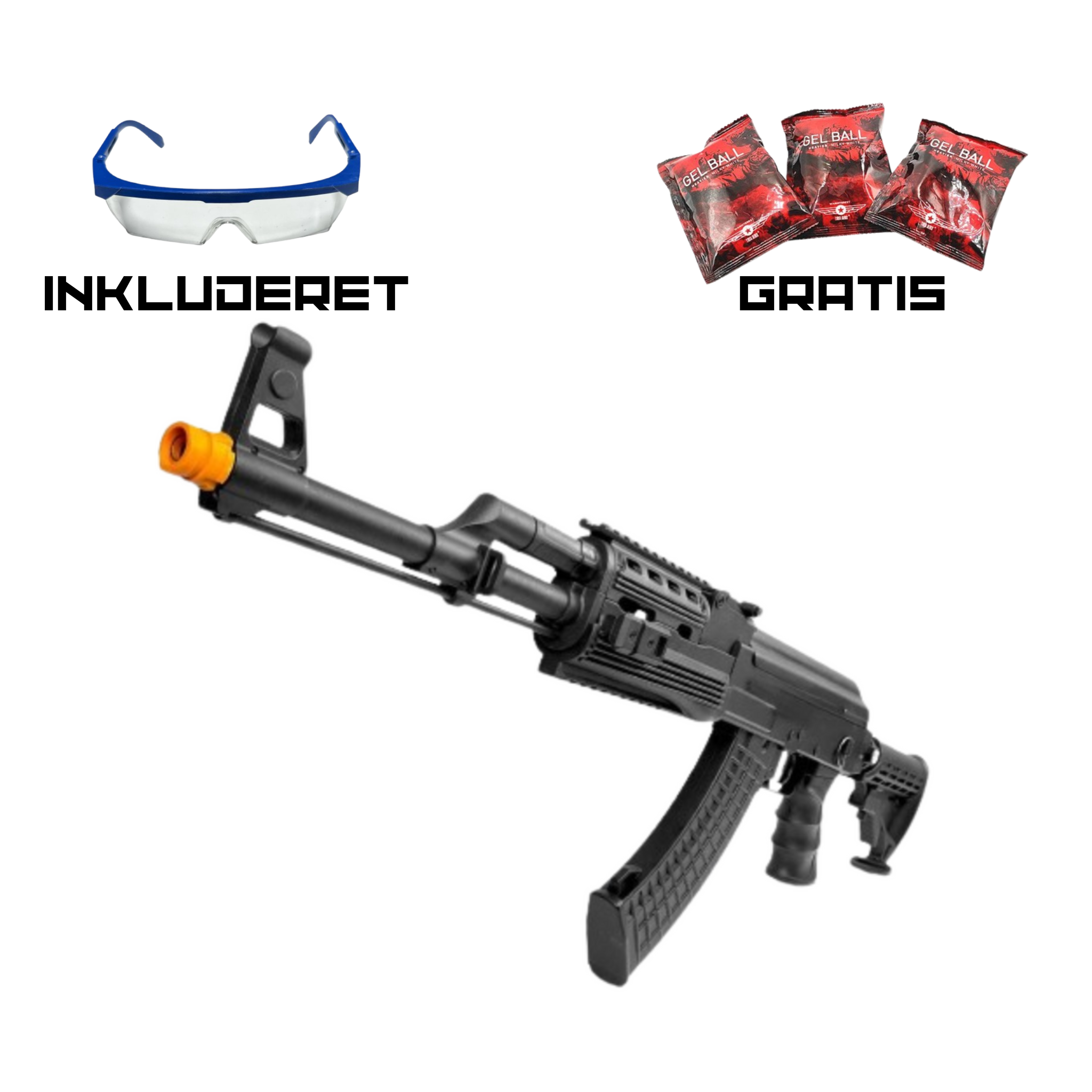 PRO - AKS-47U Full Blow Back - Gel Blaster – GUNBLAST