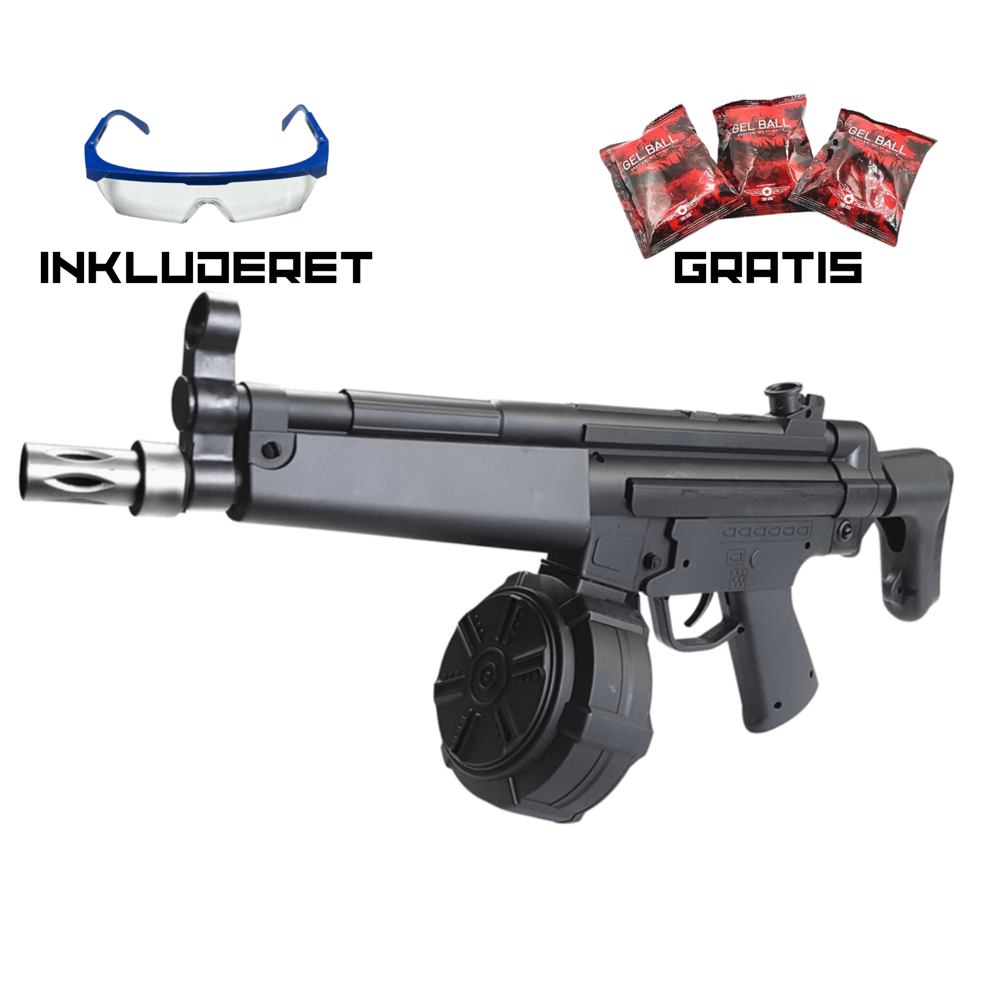 PRO - JQ MP5K Drum Mag Edition - Gel Blaster – GUNBLAST